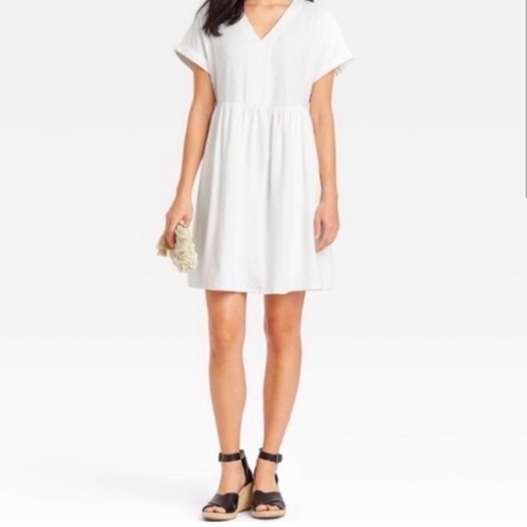 Universal Thread | Dresses | Universal Thread By Target White Linen ...